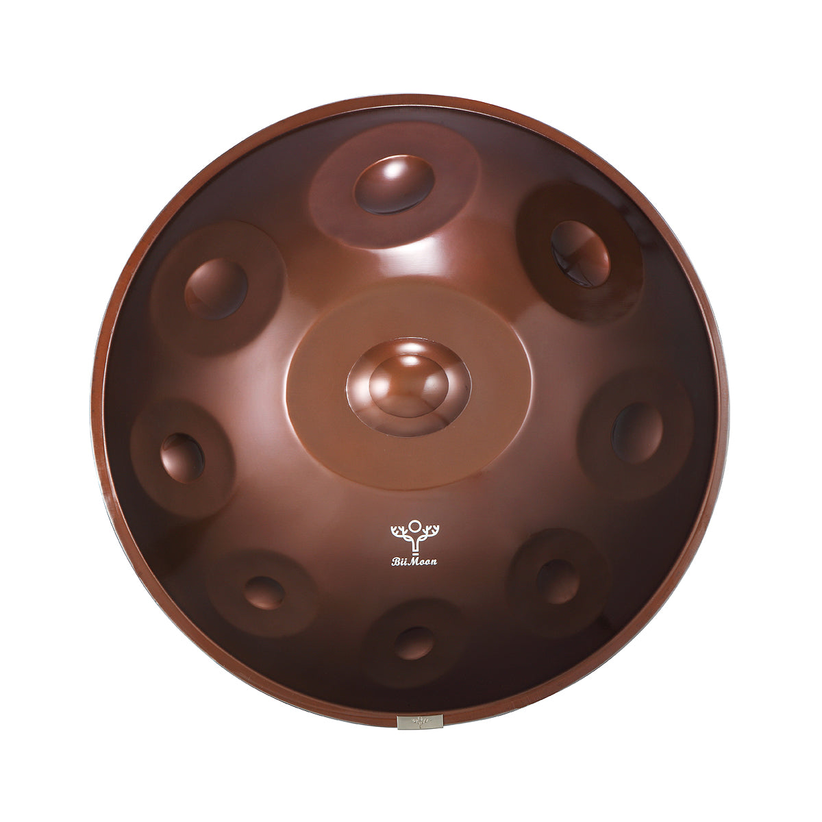 BiiMoon Ember Steel Handpan Classic Brown Kurd Amara Hang Drum | Pures ...