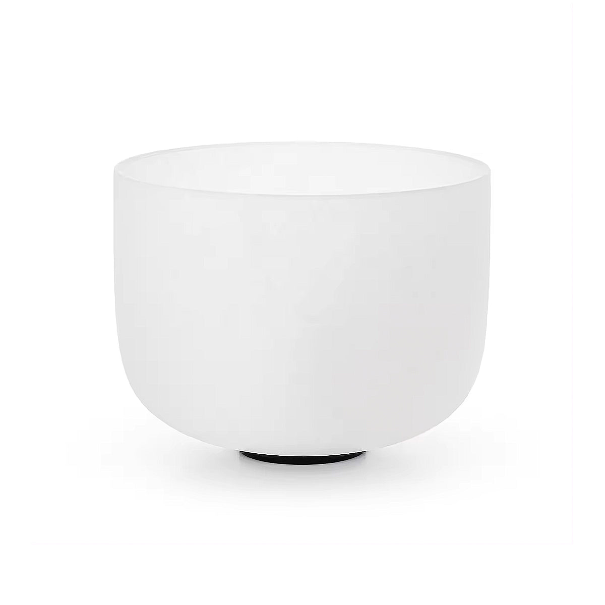 Perfect Pitch (±4) Crystal Singing Bowl Classic White Frosted Quartz M ...